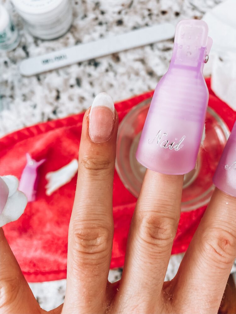 DIY Dip Manicure - Blushing Rose Style Blog