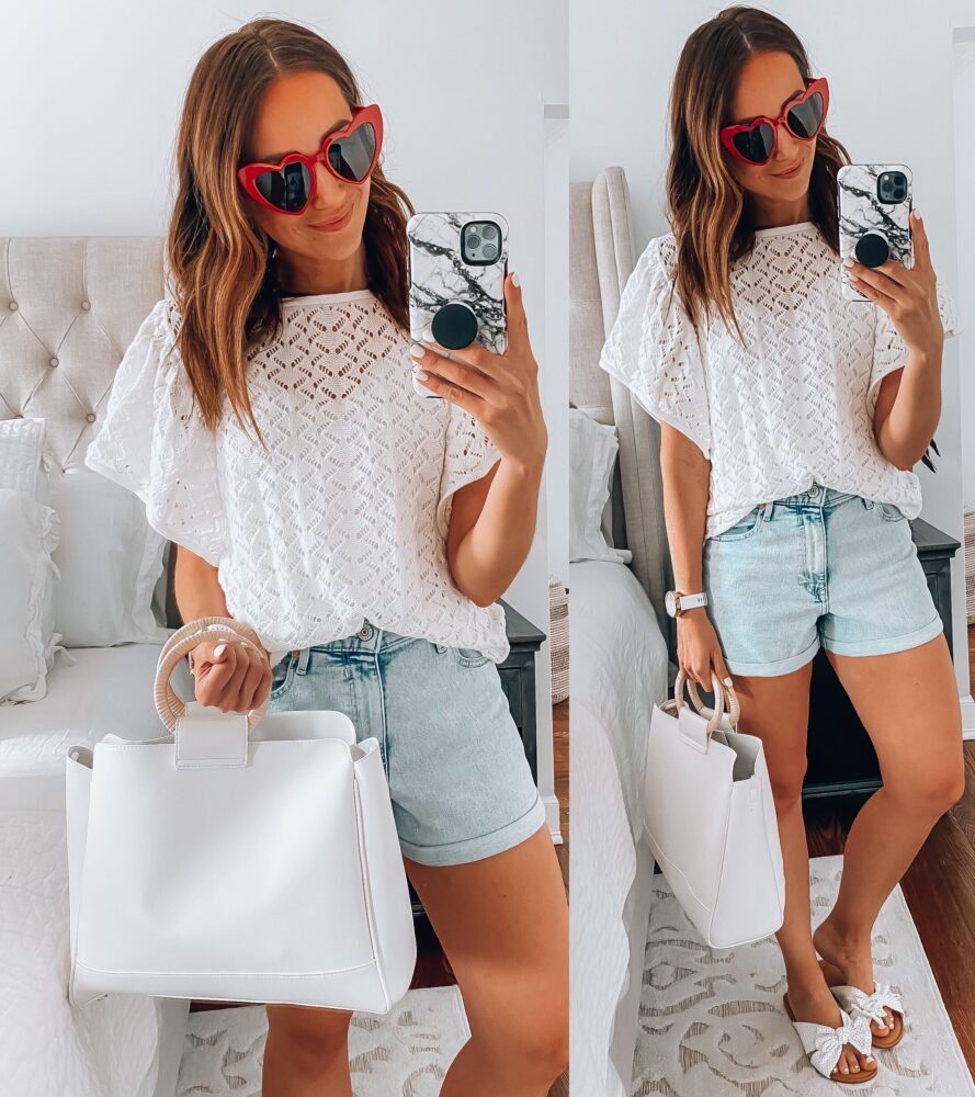 35 Outfit Ideas With Shorts - Blushing Rose Style Blog