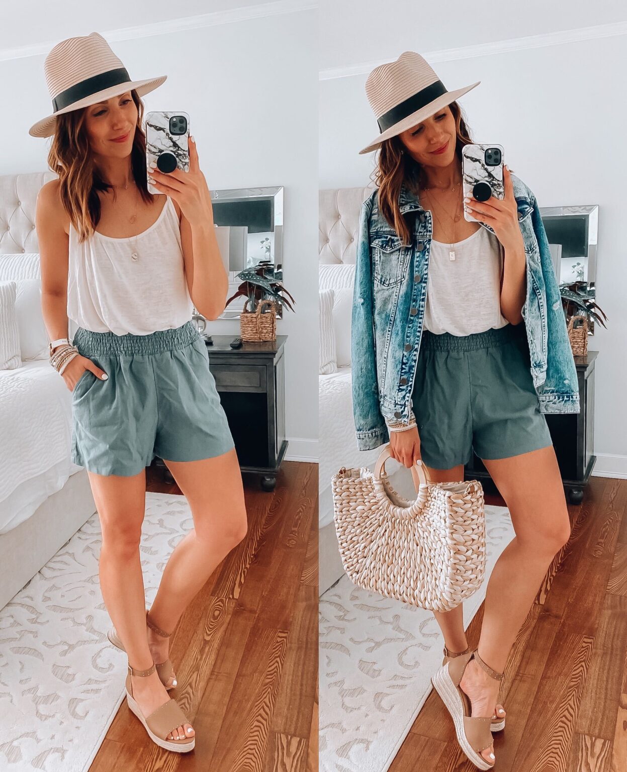 35 Outfit Ideas With Shorts - Blushing Rose Style Blog