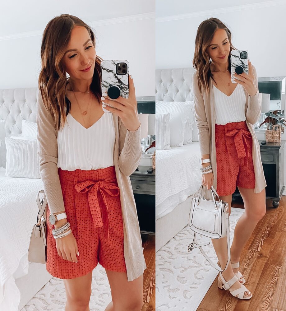 35 Outfit Ideas With Shorts - Blushing Rose Style Blog
