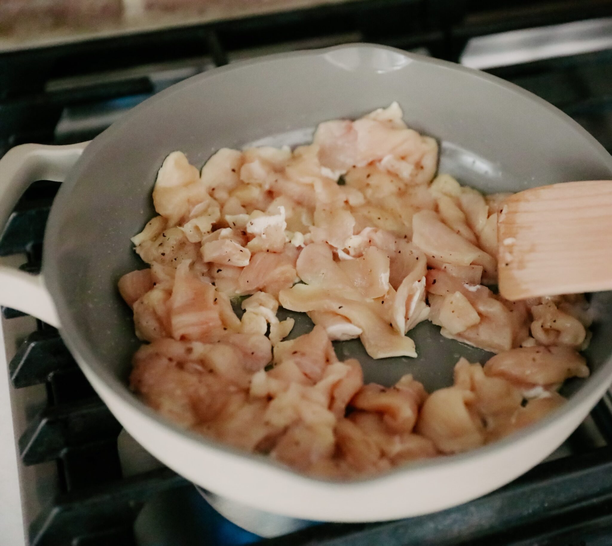 Easy Chicken Recipe in Always Pan - Blushing Rose Style Blog