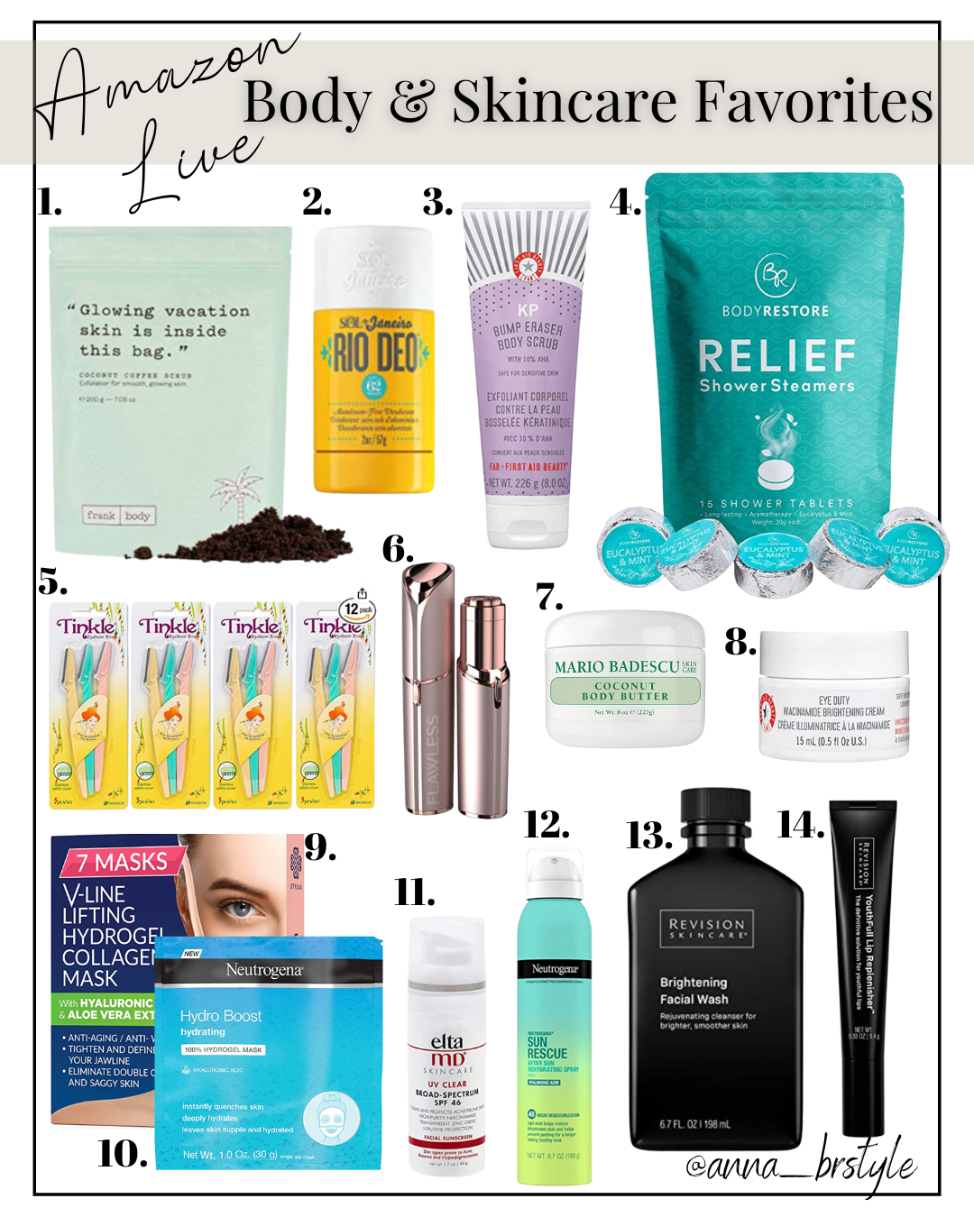 My Favorite Amazon Beauty Finds – Amazon Live - Blushing Rose Style Blog