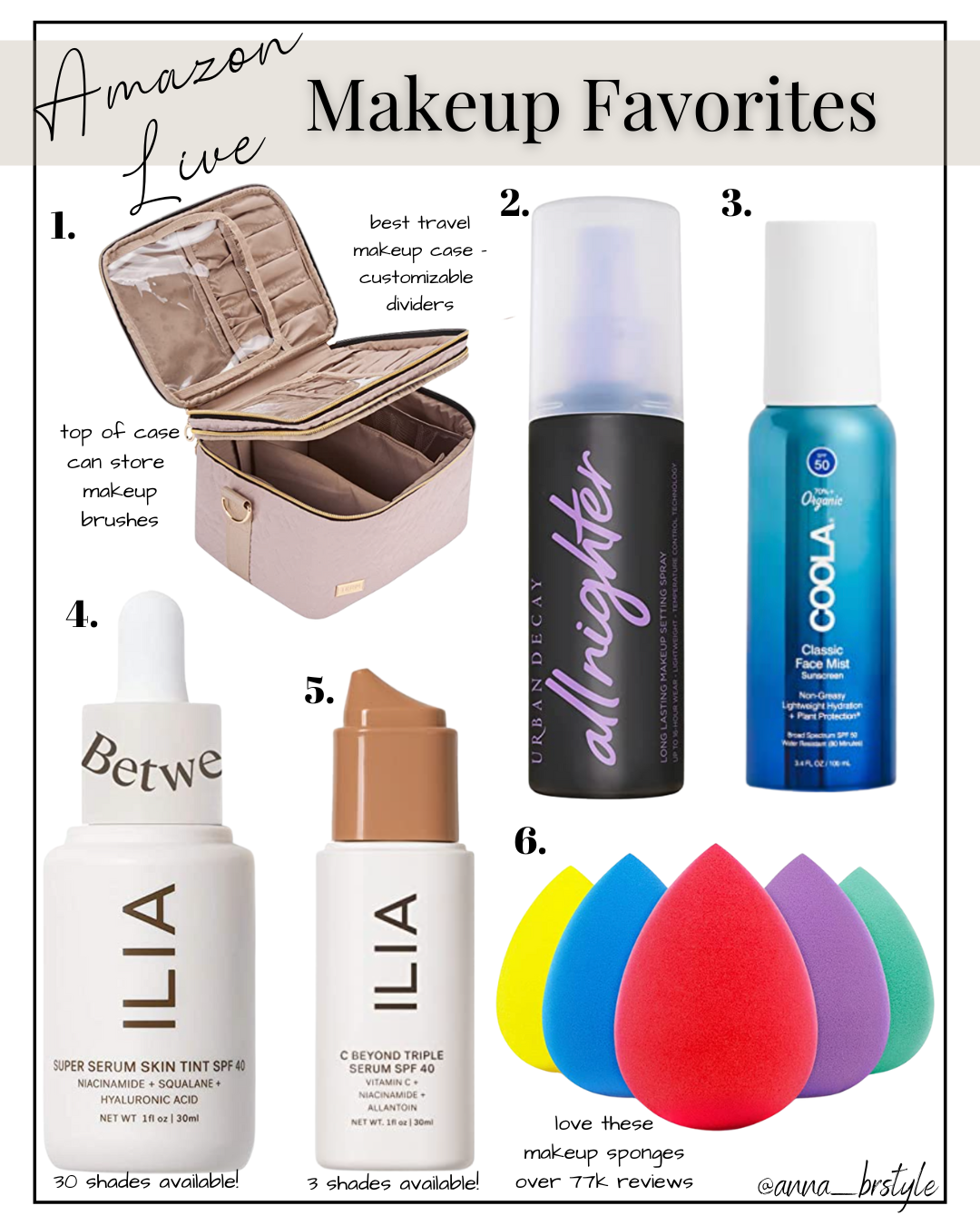 My Favorite Amazon Beauty Finds – Amazon Live - Blushing Rose Style Blog