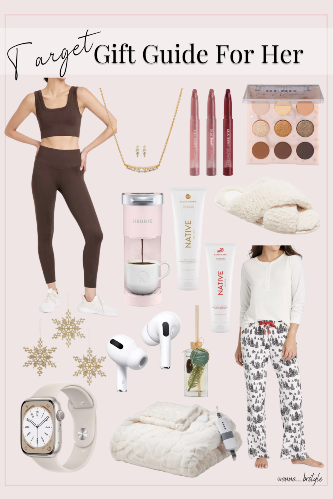 Target Holiday Gift Guide For Her - Blushing Rose Style Blog